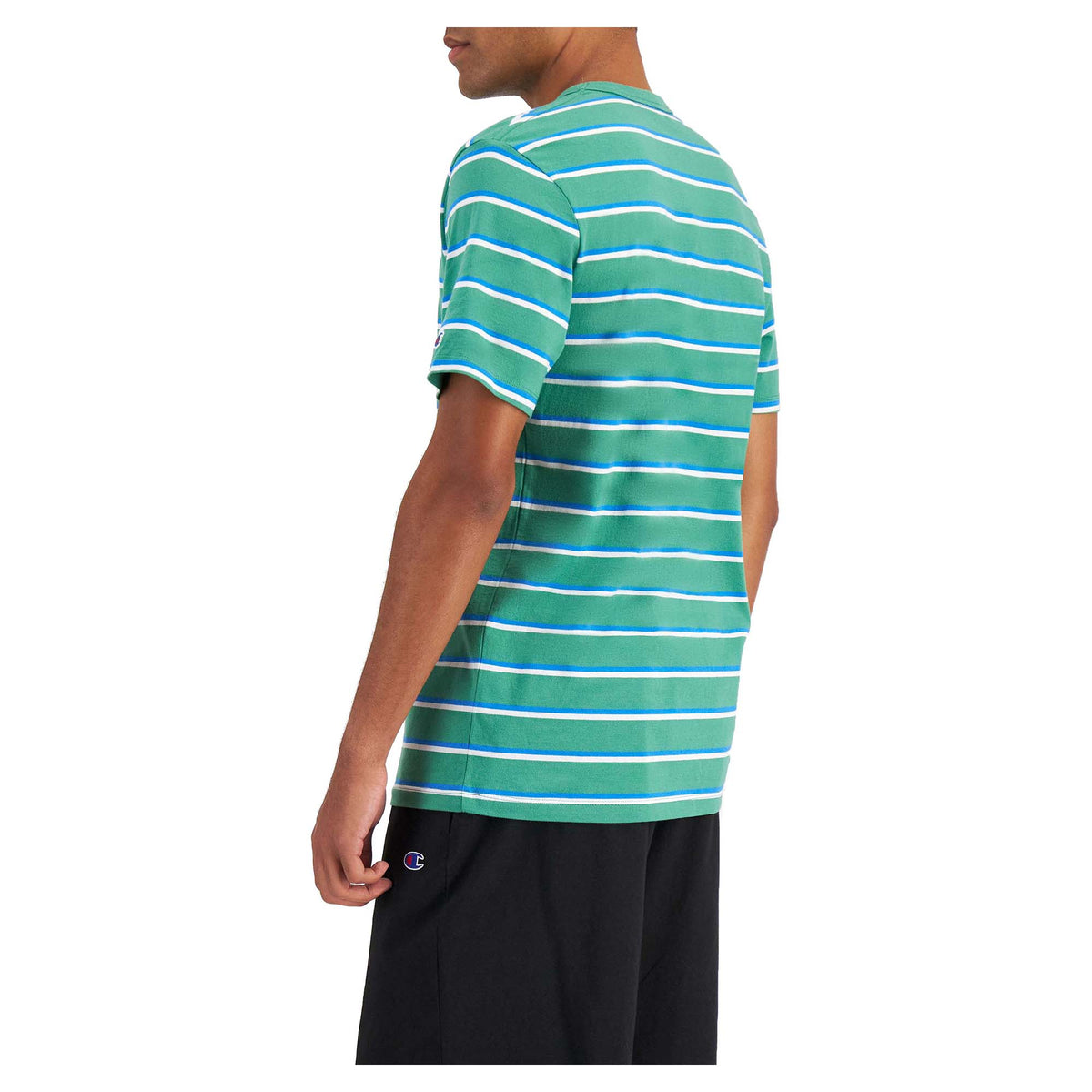 Champion Men's Script Stripe Tee