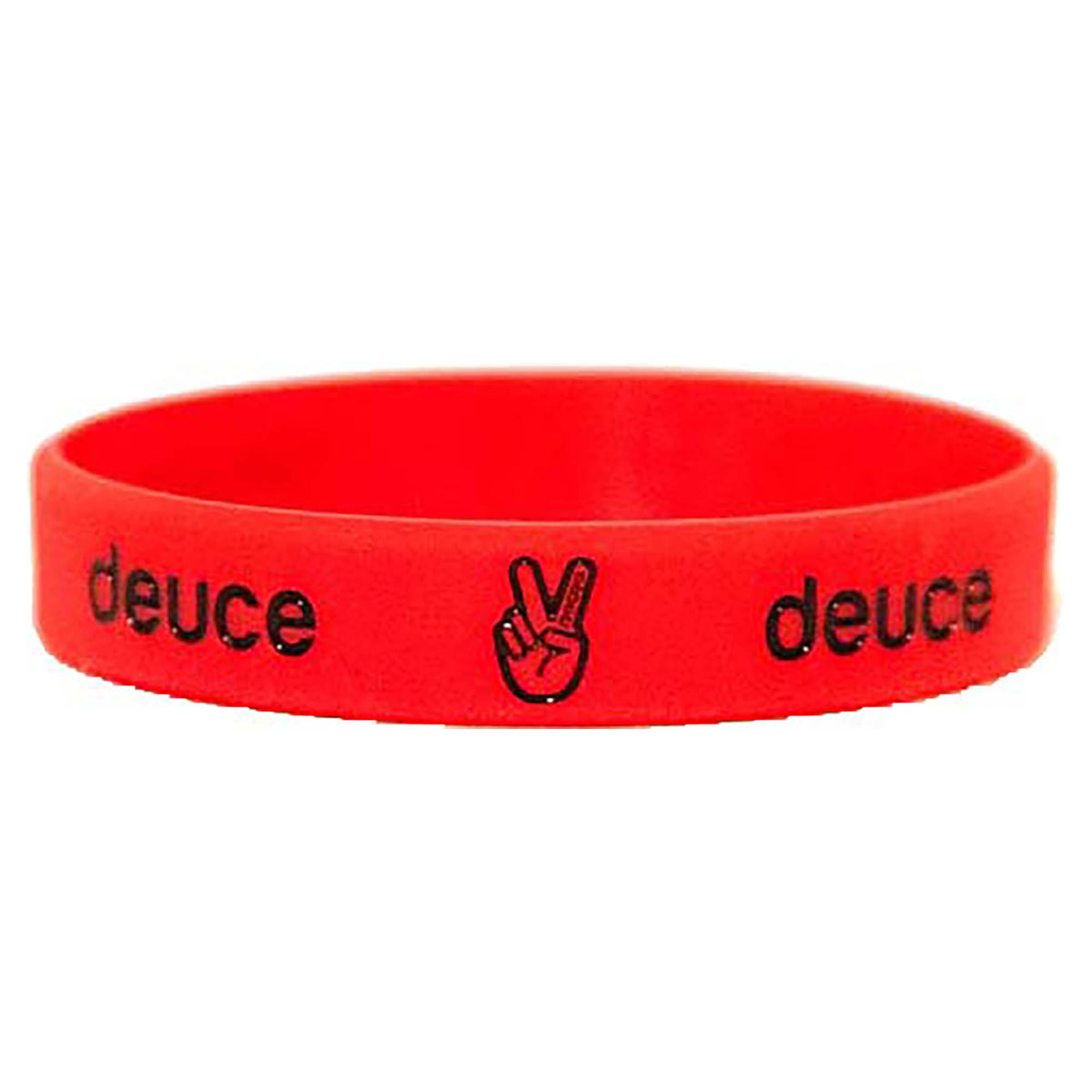 deuce Red Baller Wristband