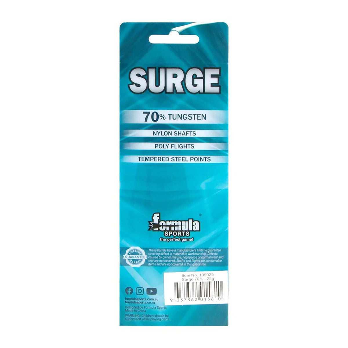 Surge 70% Tungsten Darts