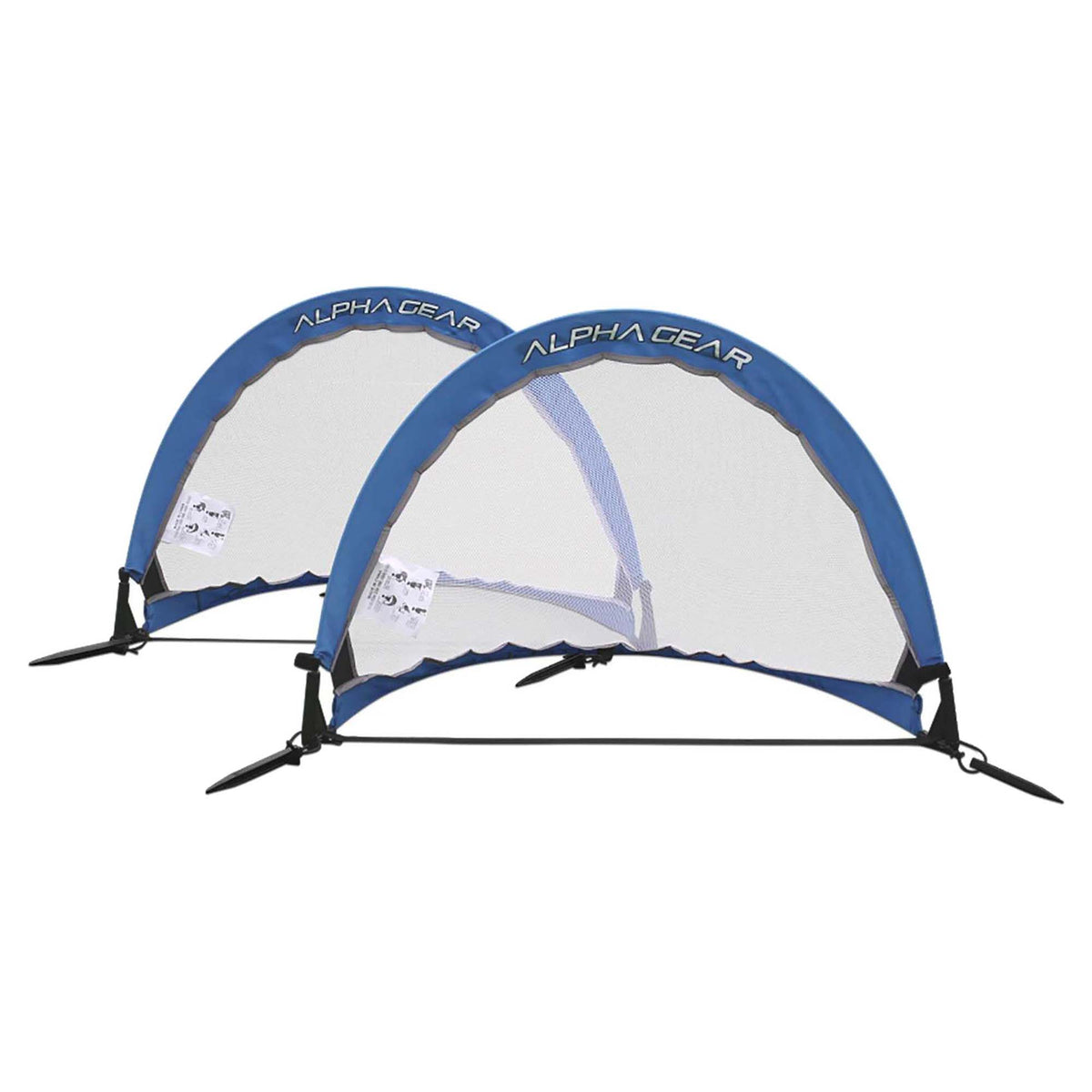 Alpha Gear 6ft Pop Up Goals - 2 In One Carry Bag