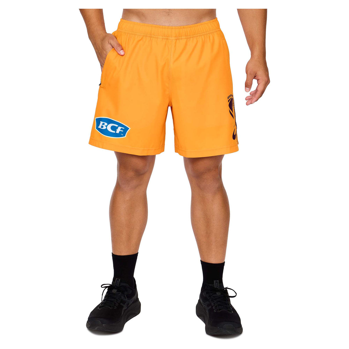 Asics Men's NRL Brisbane Broncos 2026 Replica Training Shorts