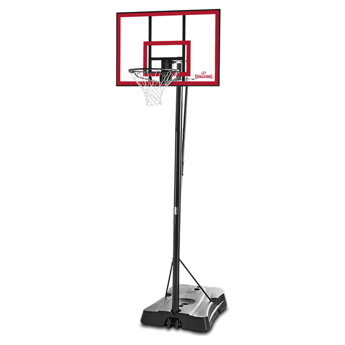 Spalding Pro-Glide 44 Inch Polycarbonate Portable Basketball System