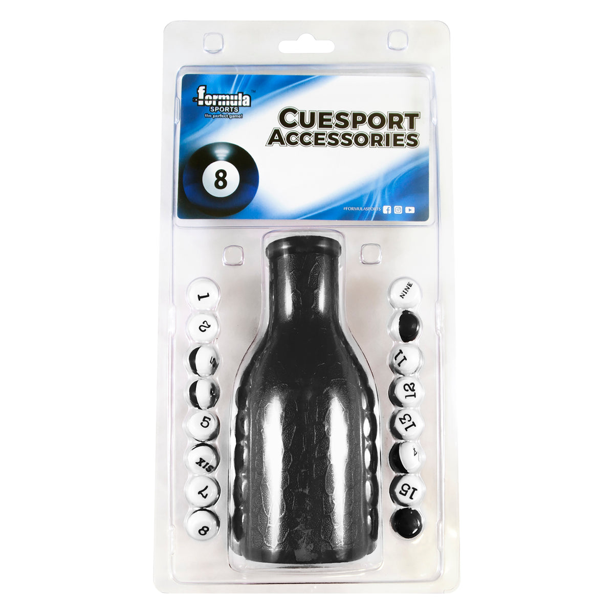 Formula Sports Kelly Pool Shaker & Marbles