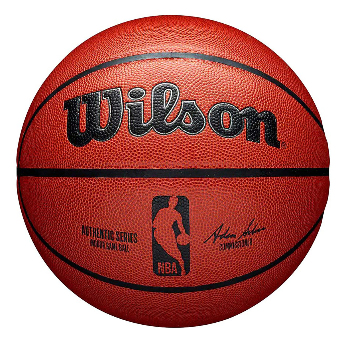 Wilson NBA Authentic Series Indoor Game Basketball (Size 5)