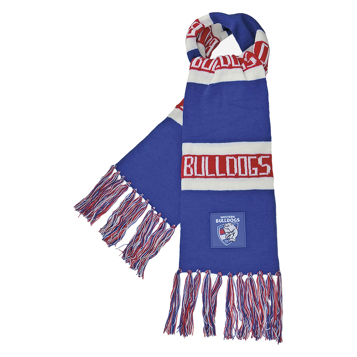 Burley Sekem Adult's AFL Western Bulldogs Bar Scarf