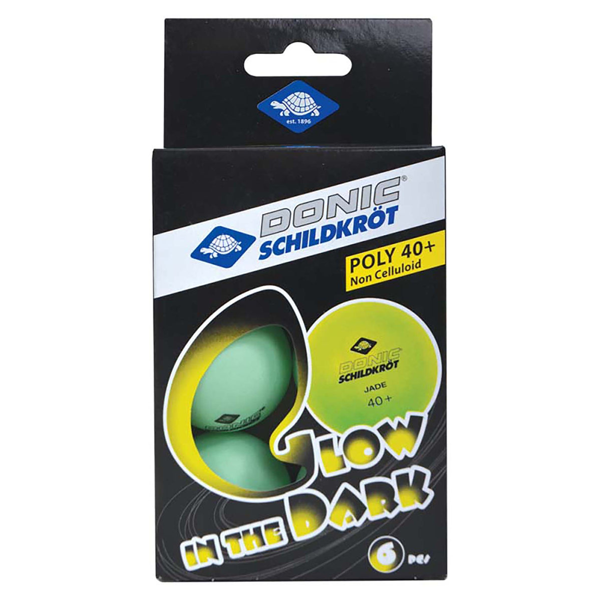 Glow Popps 6 Pack Green Balls