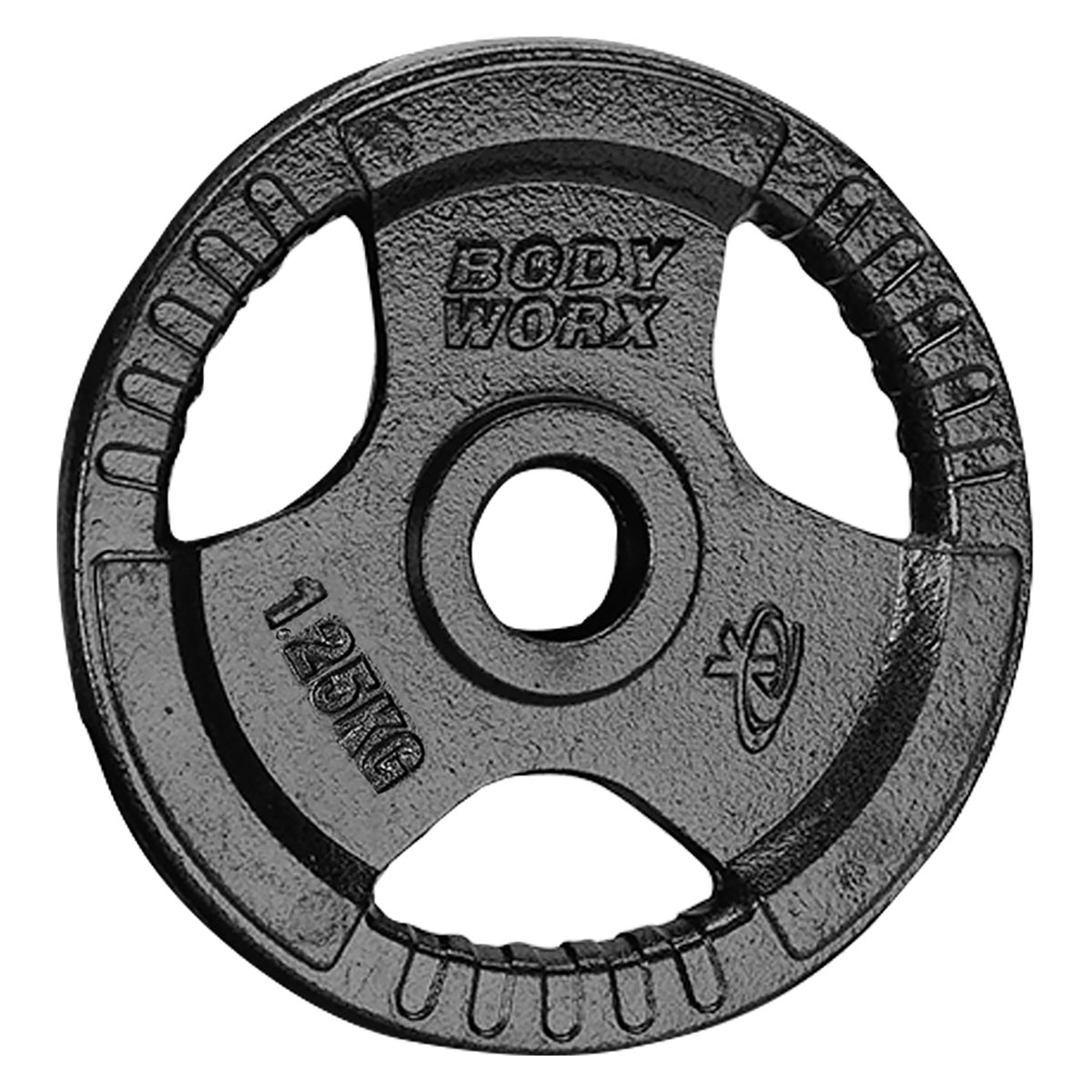 Bodyworx 1.25kg Olympic 3 Hole Ezy Grip Weight Plate