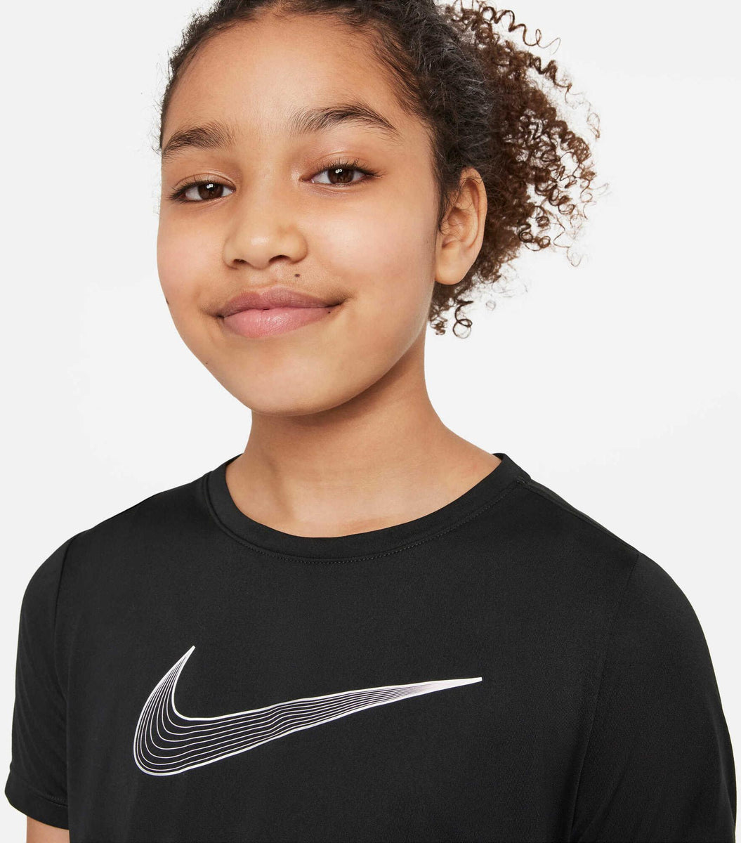 Nike Girl's One Short Sleeve Training Top