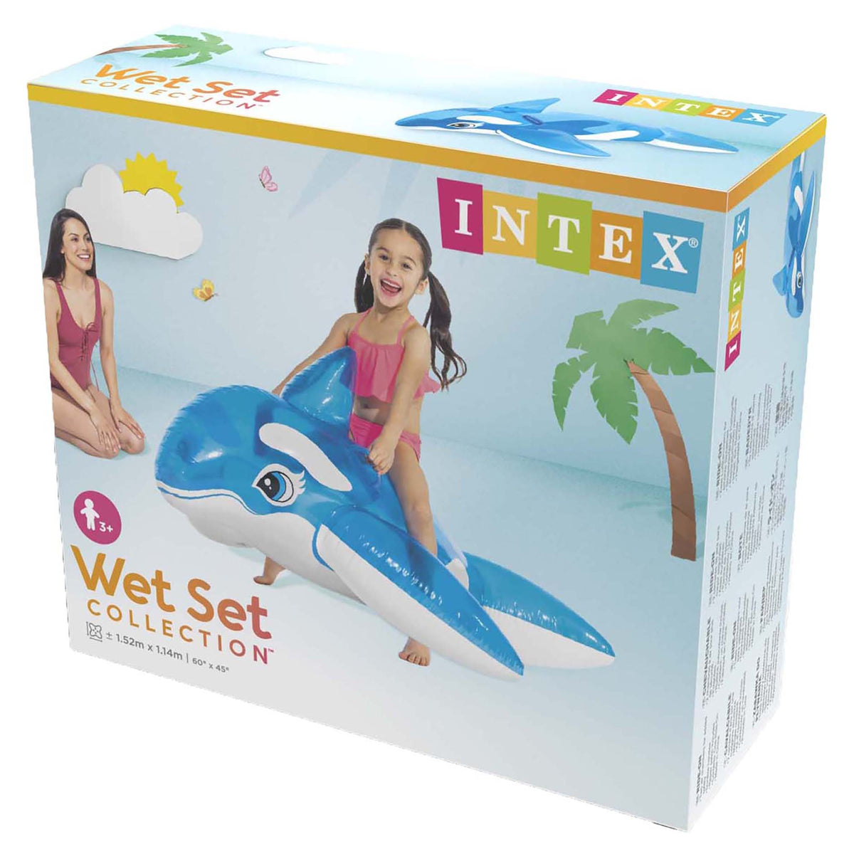 Intex Lil Whale Ride-On Inflatable