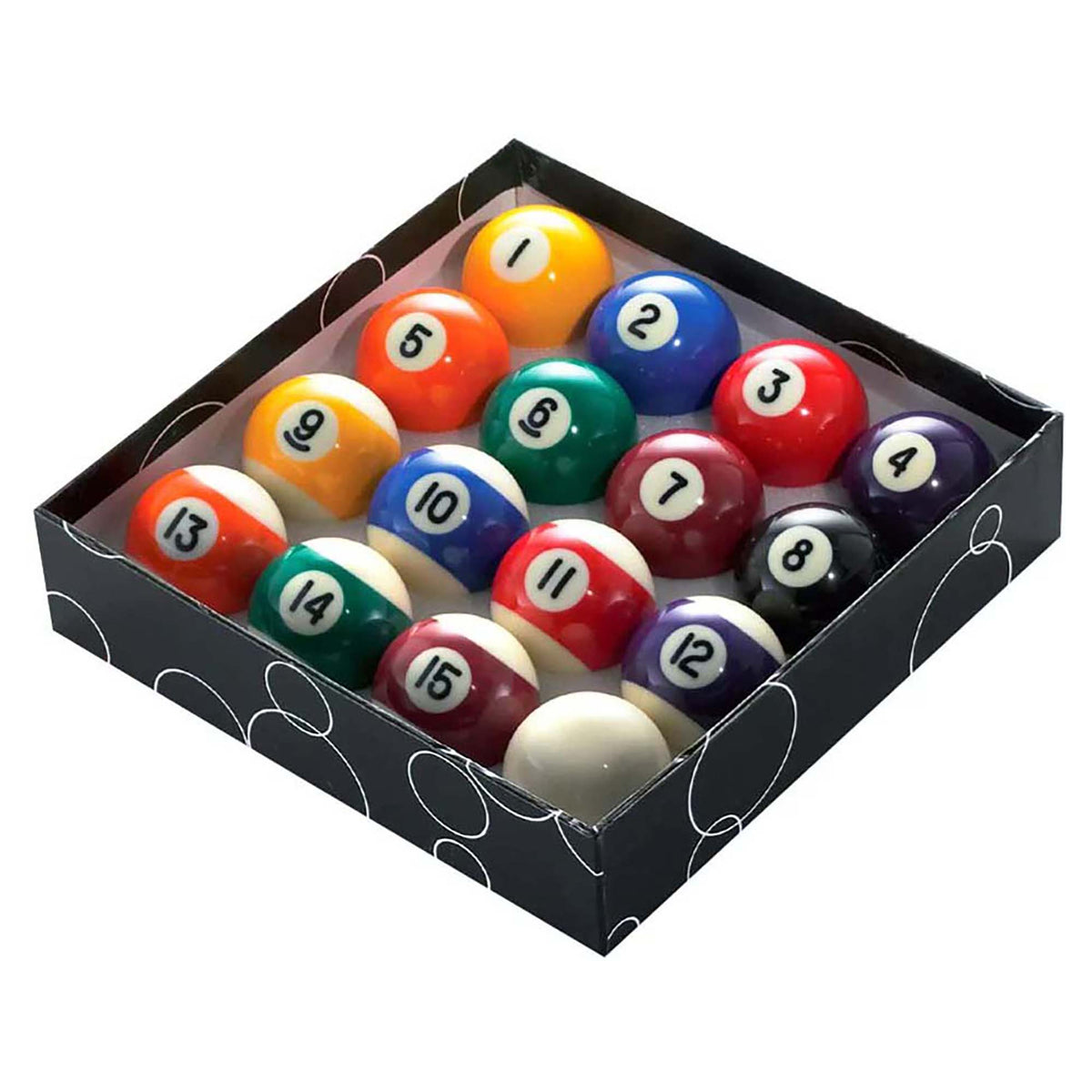 Standard Boxed Pool Balls