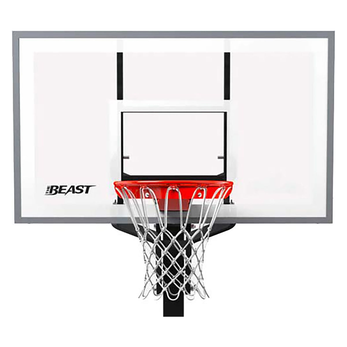 Spalding Beast 54 Inch Glass Portable Basketball System
