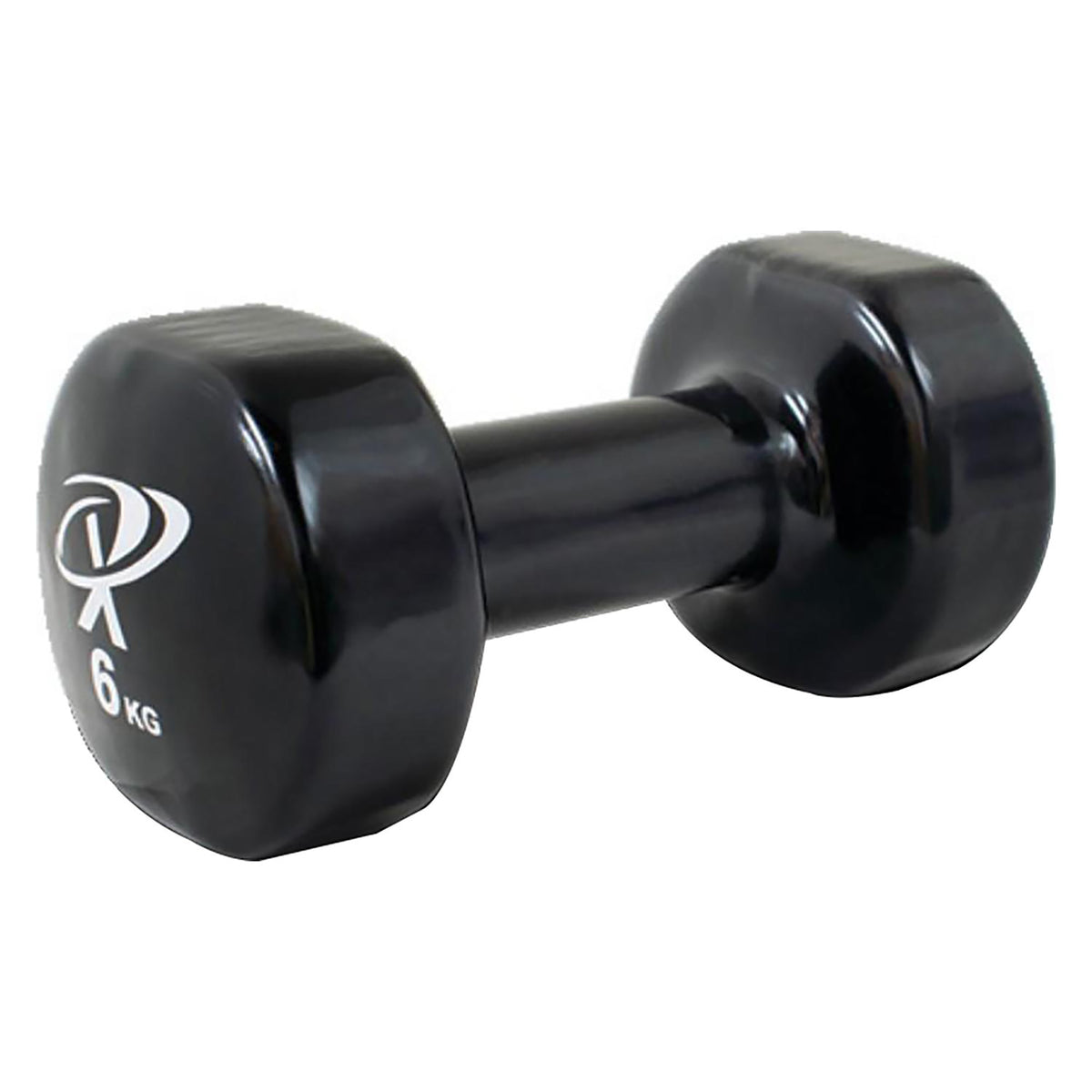 Bodyworx 6Kg Coloured Vinyl Dipped Dumbbell