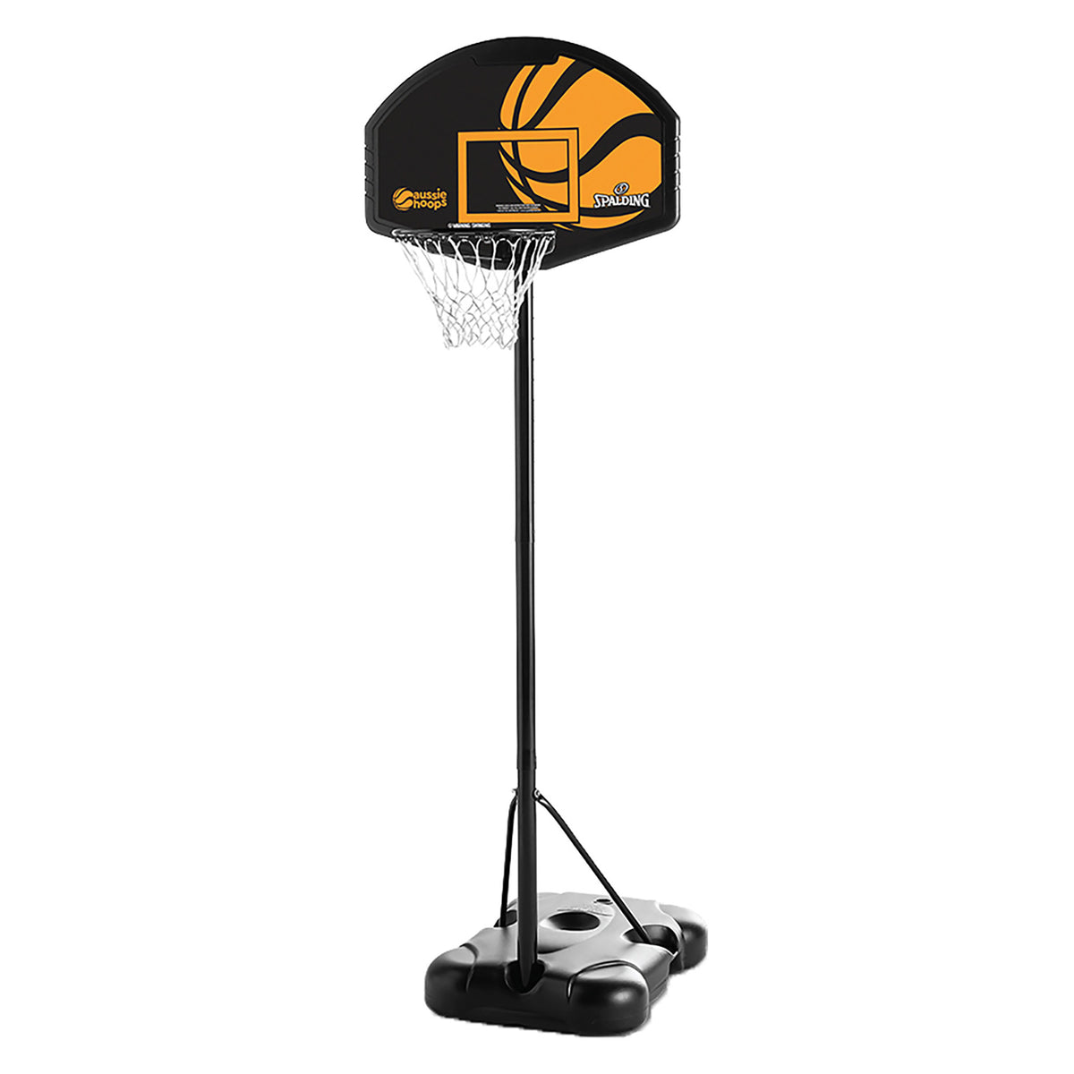 Spalding 32 Inch Aussie Hoops Jnr. Portable Basketball System