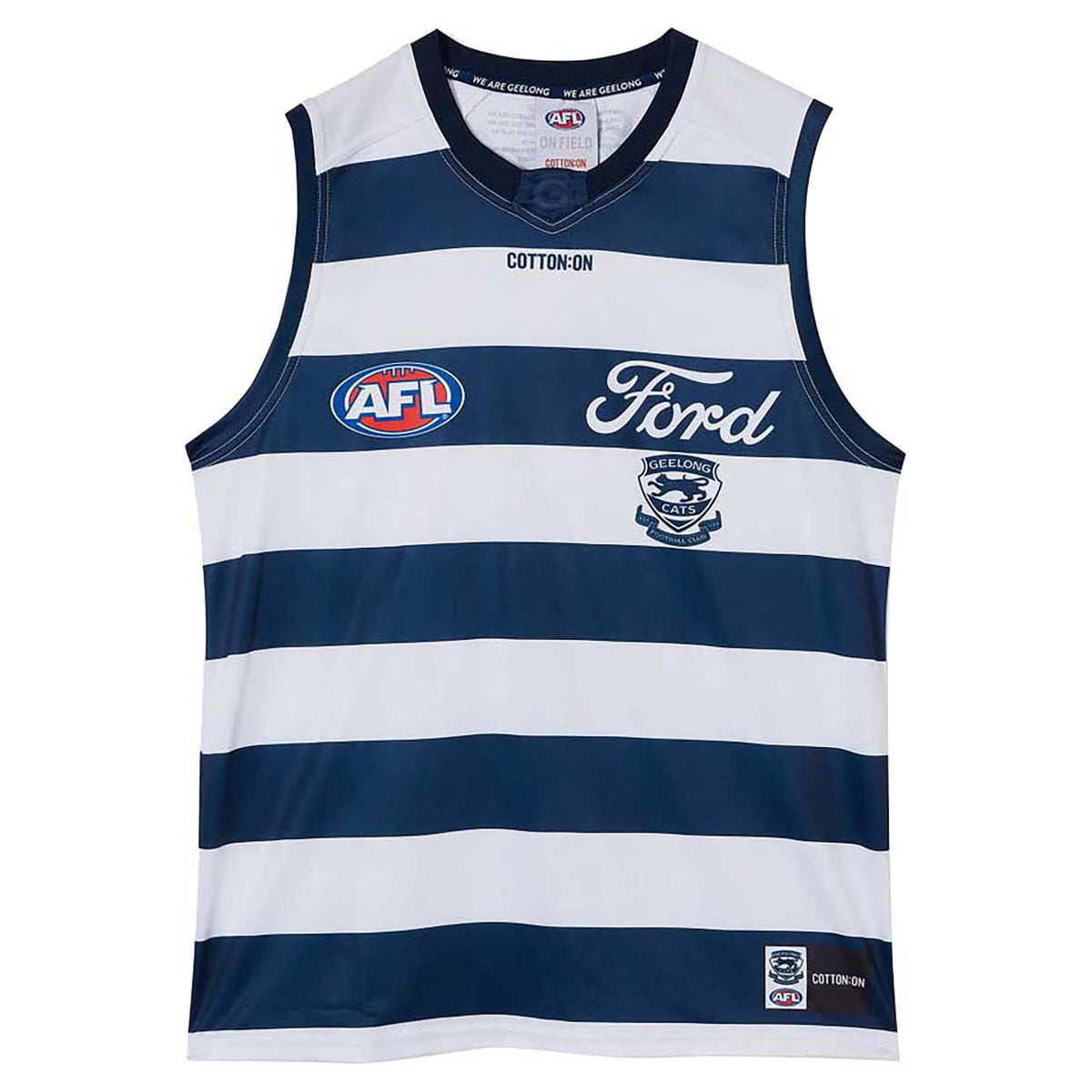 Cotton On Adult's AFL Geelong Cats Football Club 2025 Retail Home Jersey
