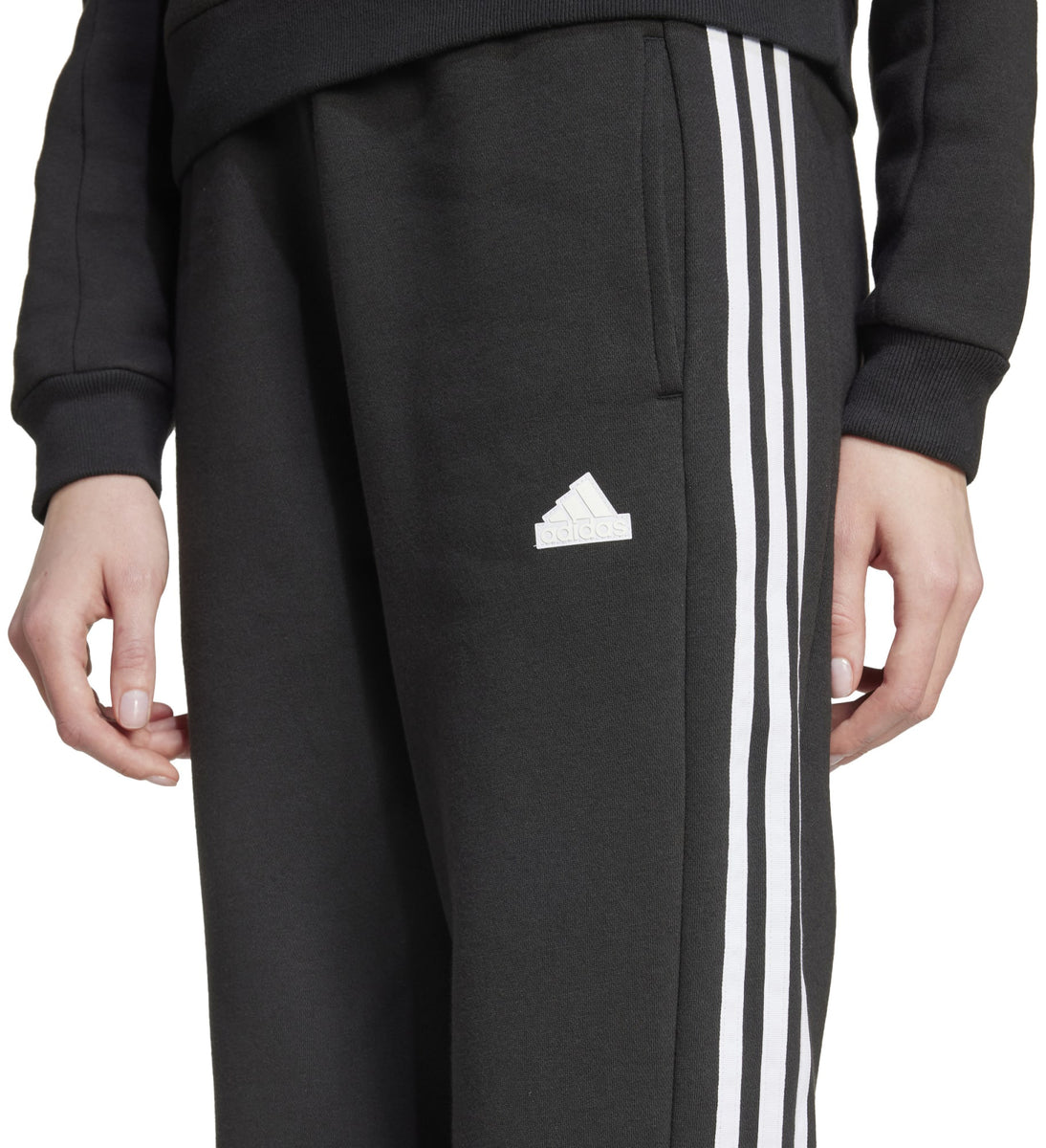 adidas Women's Tiro Cut 3-Stripes Fleece Joggers