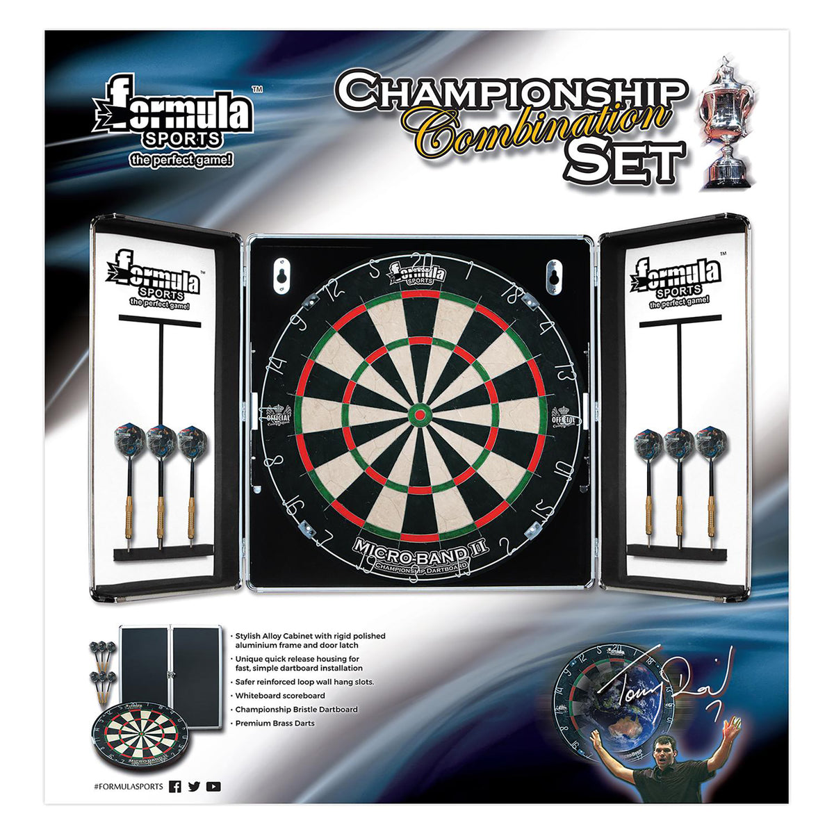 Formula Sports Aluminium Championship Cabinet Set