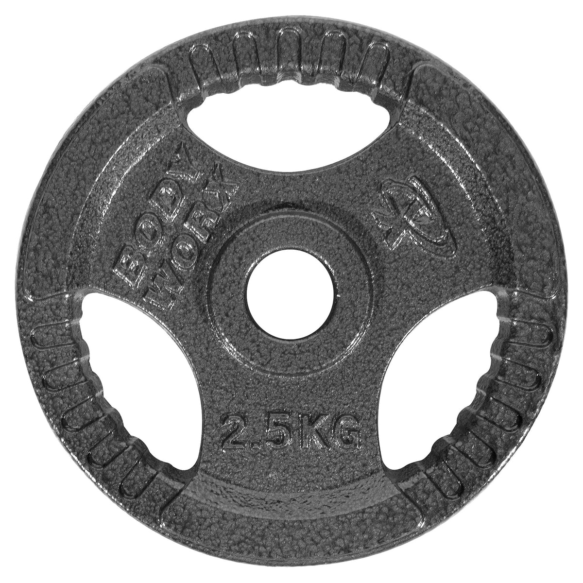 Bodyworx 2.5kg Standard 3 Hole Ezy Grip Weight Plate