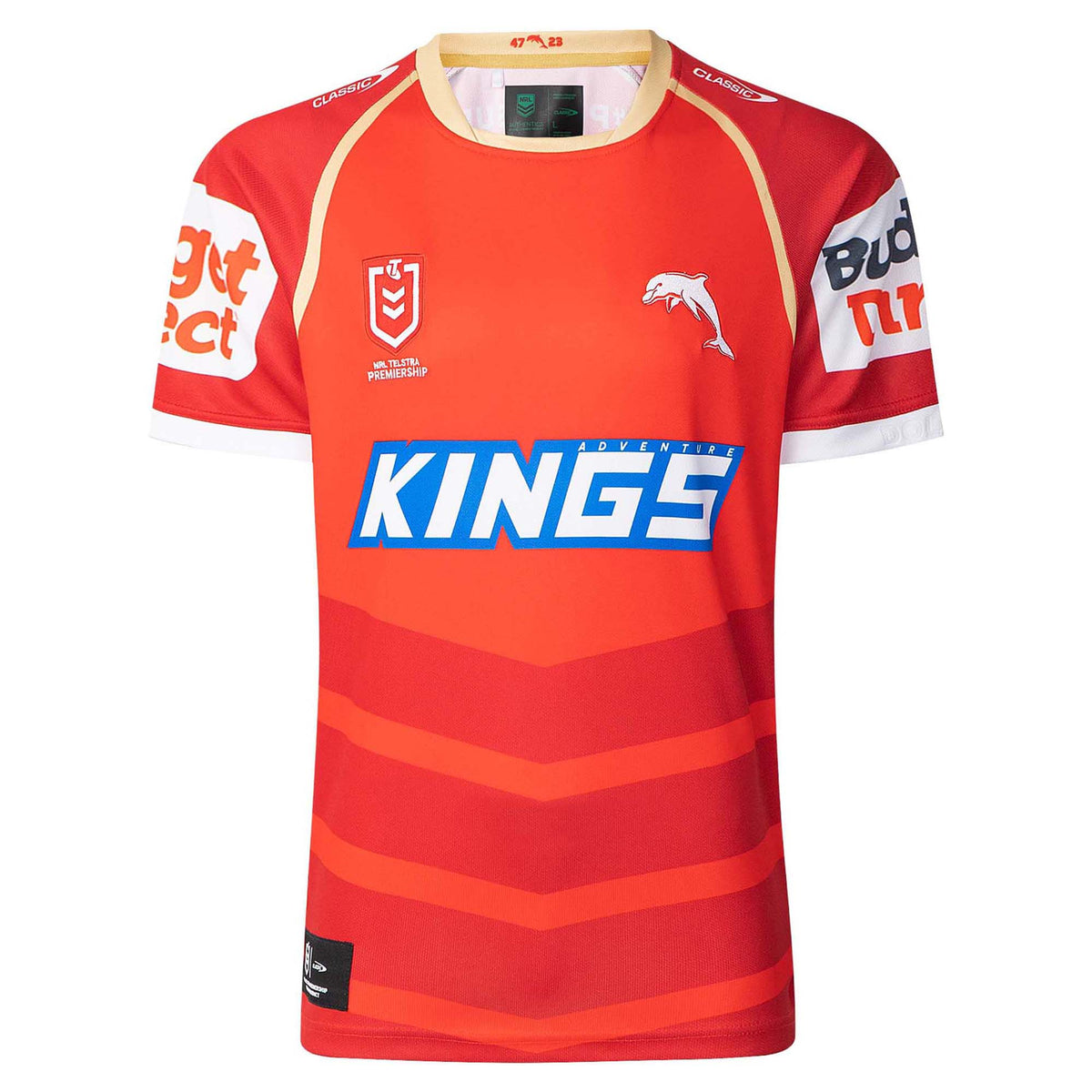 Classic Men's NRL Redcliffe Dolphins 2025 Home Jersey