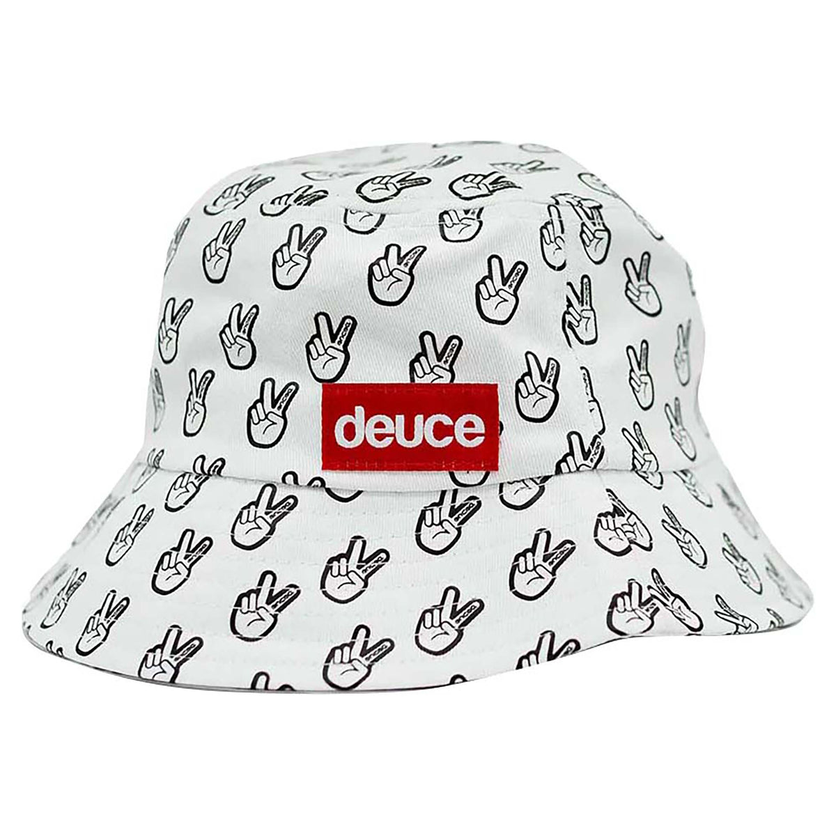 deuce White Bucket Hat