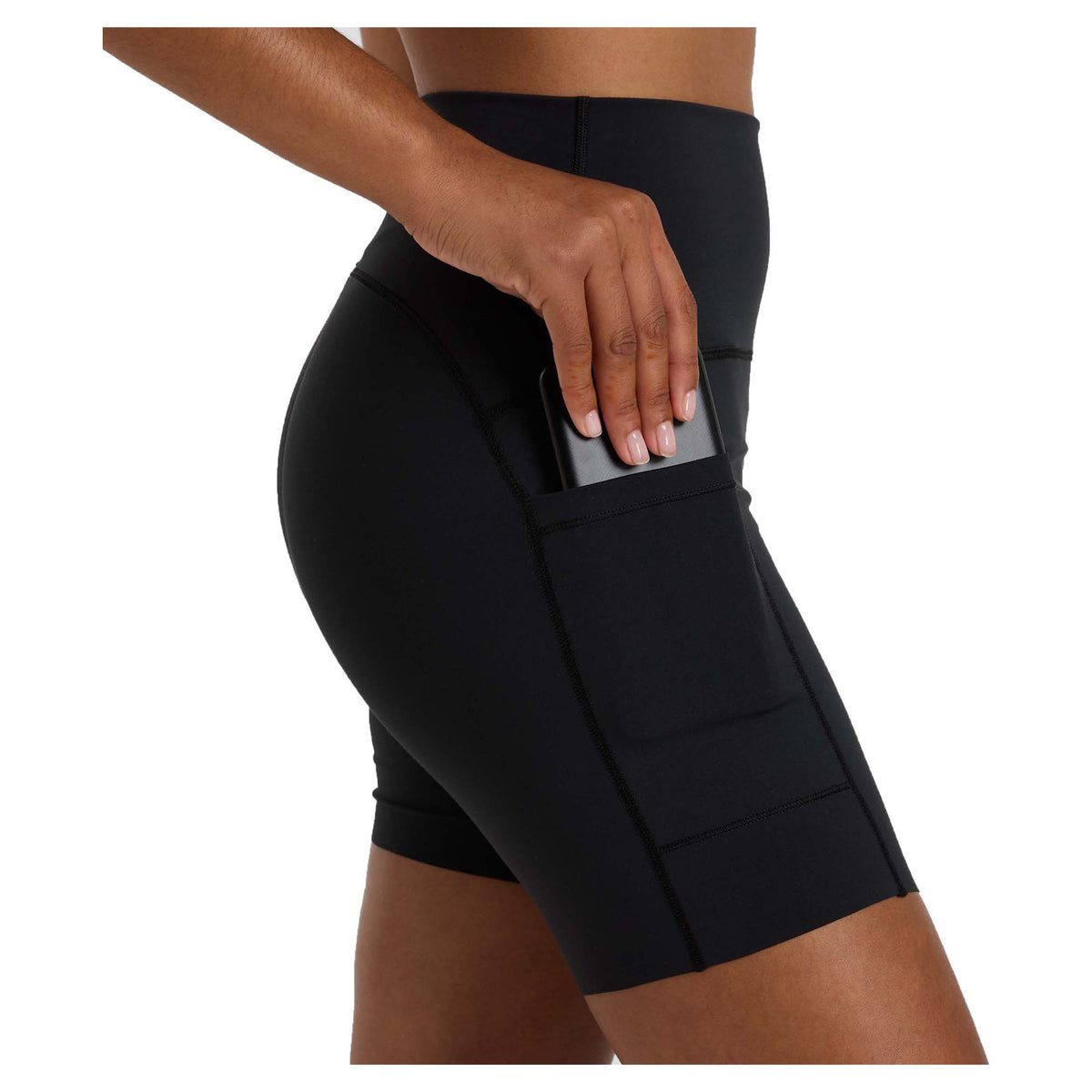 Women's Sleek Pocket High Rise 6 Inch Shorts